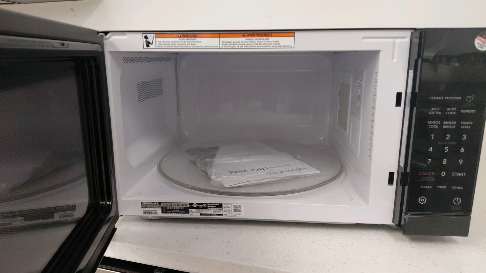 Frigidaire Microwave Open Box PMBS3080BF - Shop Online in Airdrie